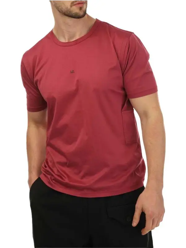 C.P. COMPANY Jersey No Gravity T-shirt - Red