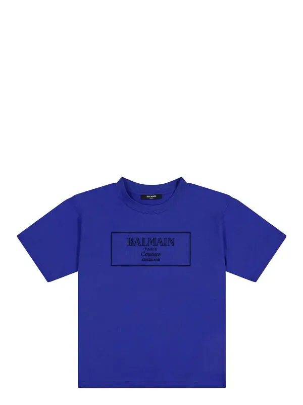 Balmain Crewneck T-shirt - Blue