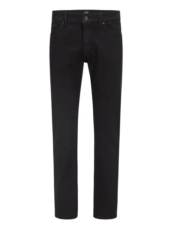 Hugo Boss Straight Leg Jeans - Black