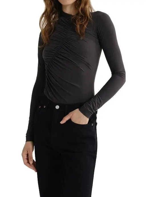 AGOLDE Lupin Bodysuit - Dark Brown