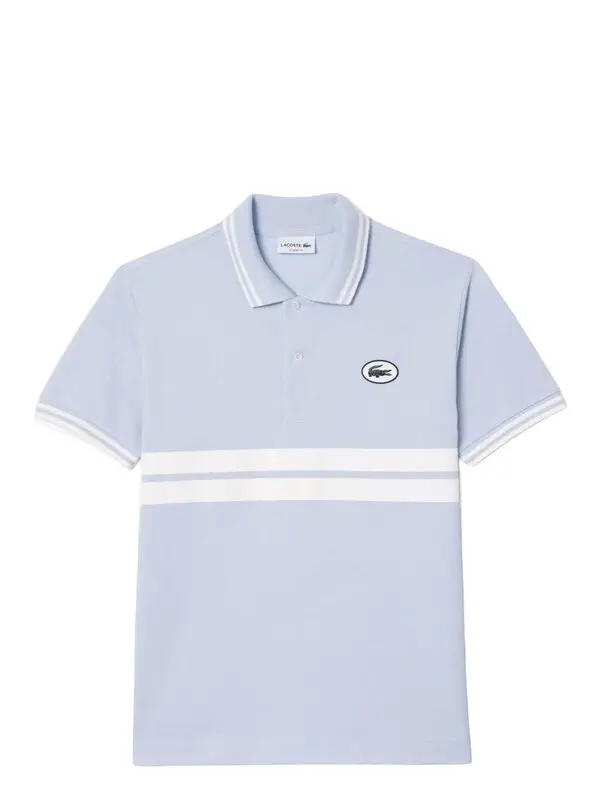 Lacoste Embroidered Logo Polo Shirt - White
