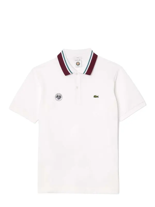 Lacoste Minimalist Polo Shirt - White