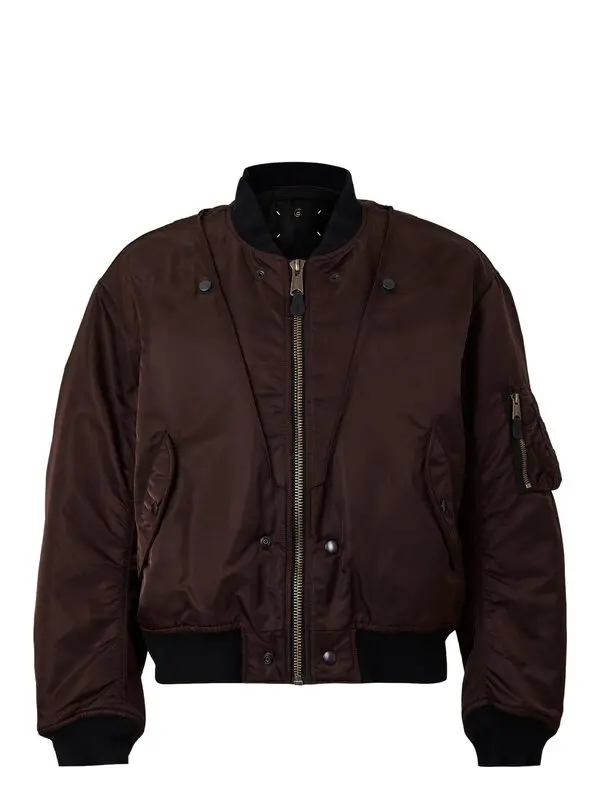 MAISON MARGIELA Reversible Bomber Jacket - Black