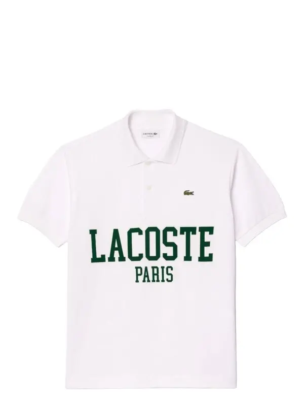 Lacoste Short Sleeve Polo - White