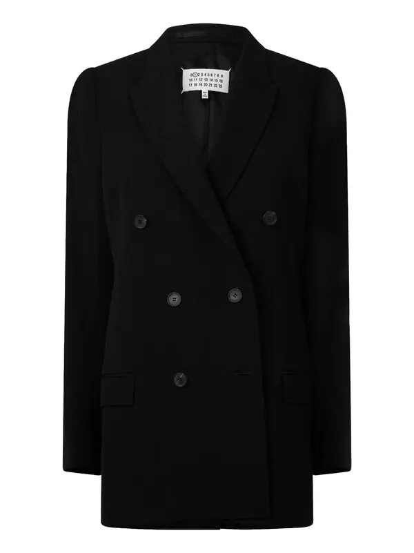 MAISON MARGIELA Double-breasted Blazer - Black