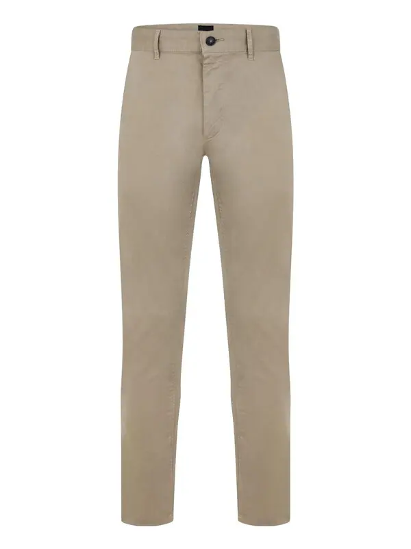 Hugo Boss Slim Fit Casual Trousers - Nude