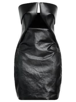 Rick Owens Bodycon Mini Dress - Black