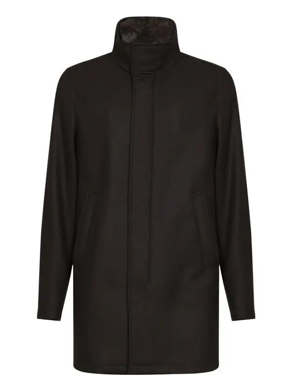 Herno Long-sleeve Zippered Cotton-padded Jacket - No
