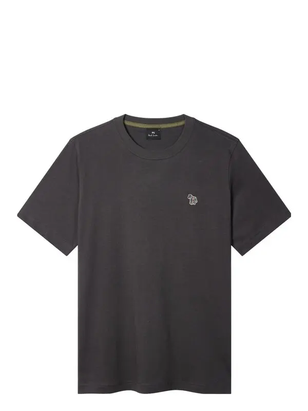 Paul Smith Crewneck Shortsleeve Tshirt - Black