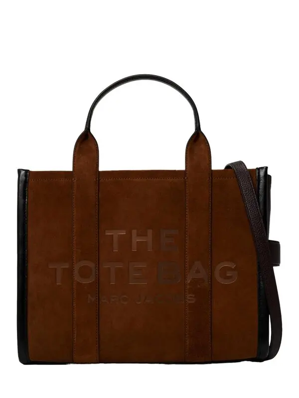 Marc Jacobs Medium Leather Tote Bag - Brown