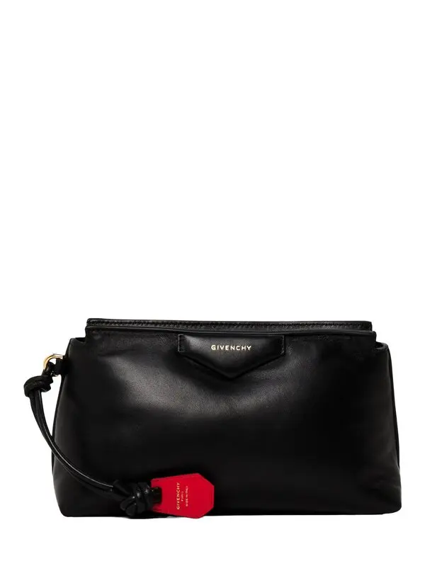 Givenchy Leather Shoulder Bag - Black