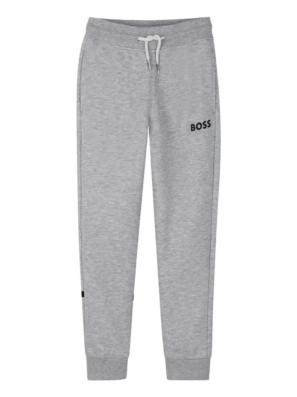 Hugo Boss Joggers With Logo Detail - Grey