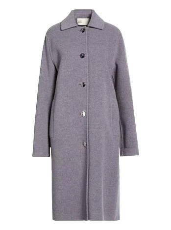 Tory Burch Single-breasted Wool Coat - Gray