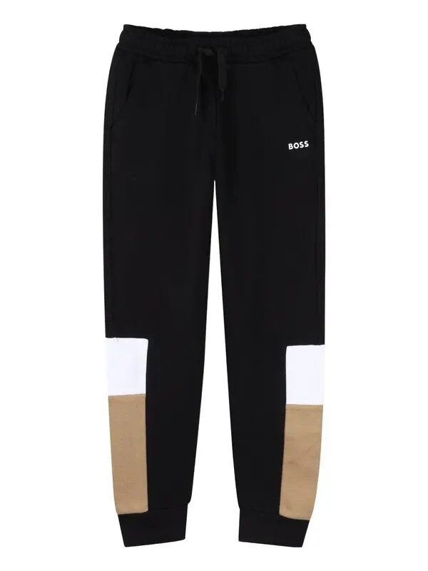 Hugo Boss Color Block Joggers - Black