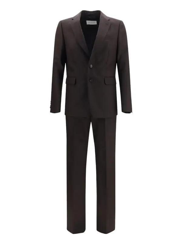 Dries Van Noten Slim-fit Suit - Dark Brown