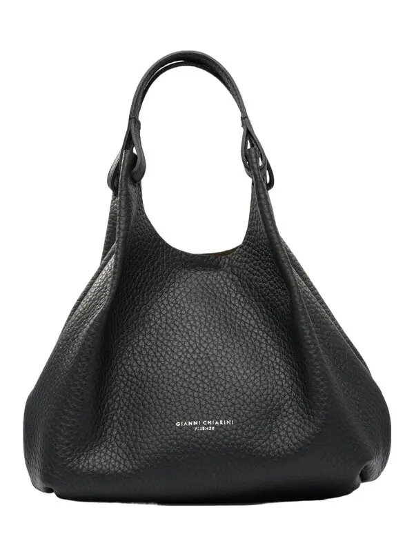 GIANNI CHIARINI Dual-handle Shoulder Bag With Detachable Pouch - Black