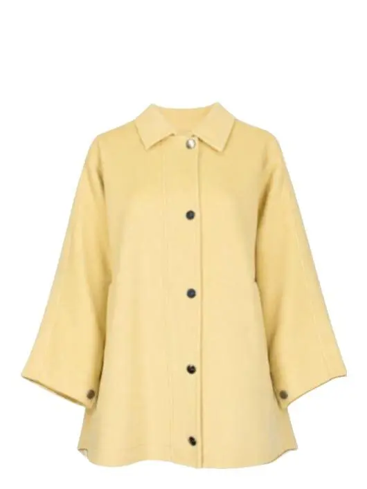 Pinko Long-sleeved Coat With Scarf Detail - No