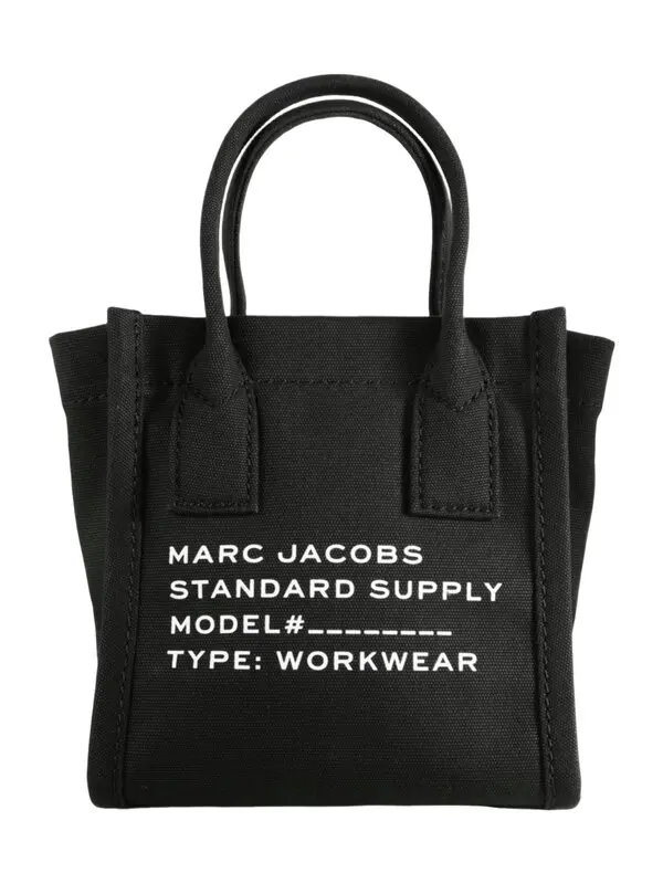Marc Jacobs Logo Lettering Handbag - Black
