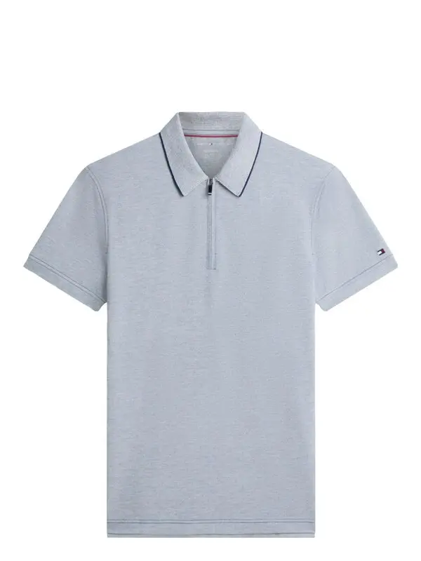 Tommy Hilfiger Shortsleeve Polo Shirt - Gray