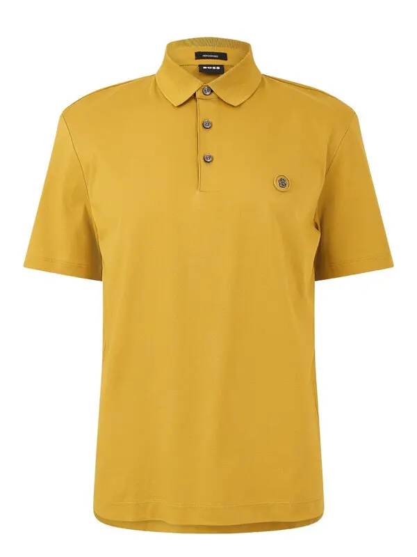 Hugo Boss Shortsleeve Polo Shirt - Golden