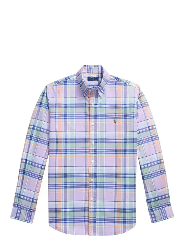 Polo Ralph Lauren Plaid Longsleeve Shirt - Blue