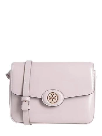 Tory Burch Leather Flap Bag - White