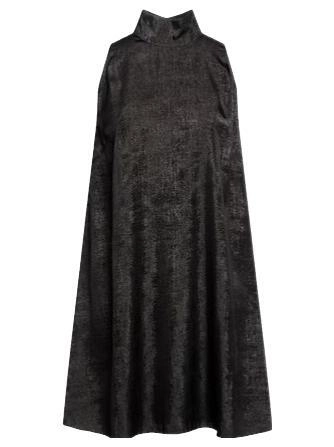 MAXCO. Sleeveless Flared Dress - Black