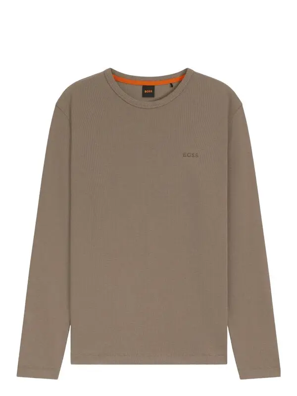 Hugo Boss Crewneck Longsleeve Tshirt - Gray