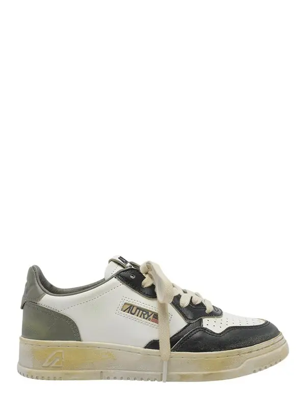 AUTRY Lace-up Low-top Sneakers - Green