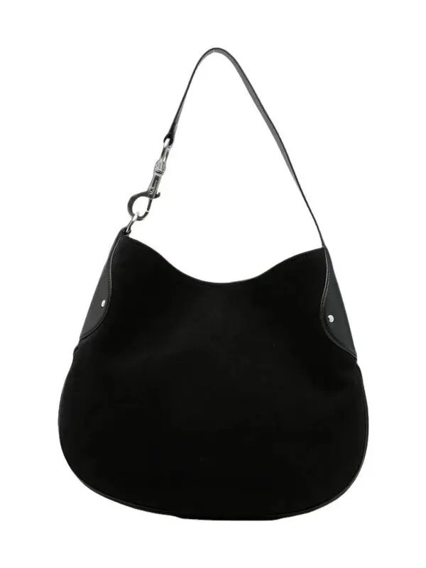 Mulberry Suede Leather Tote Bag - Black
