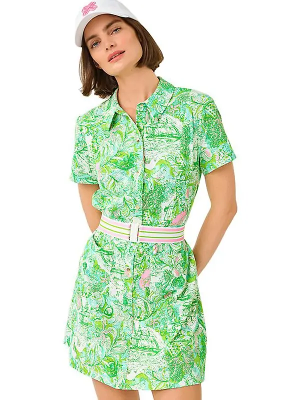 Lilly Pulitzer® Upf 50+ Luxletic Dominica Dress - White