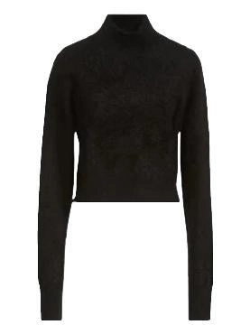 Sportmax Cashmere Lightweight Knit Turtleneck - Black