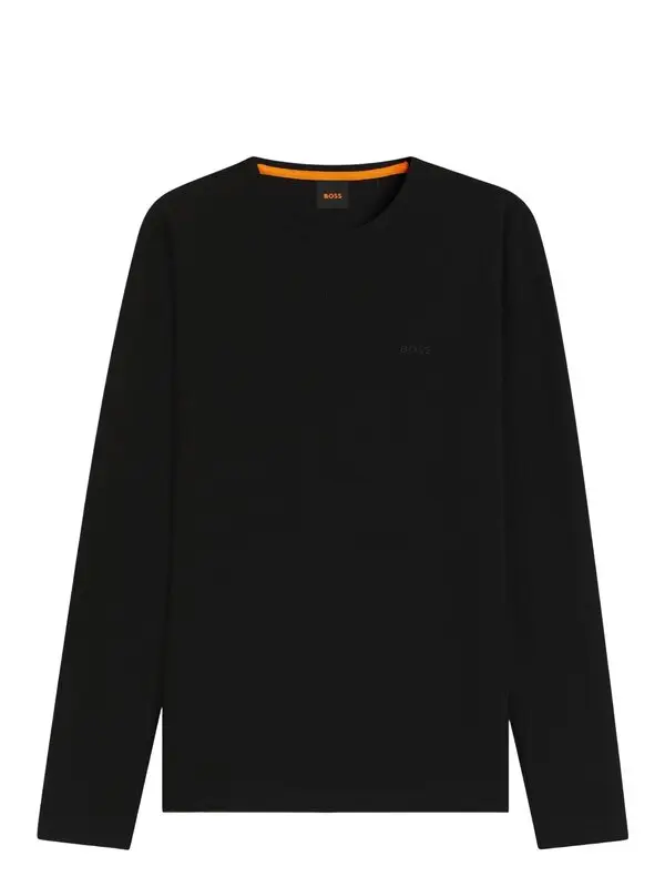 Hugo Boss Crewneck Longsleeve Tshirt - Black