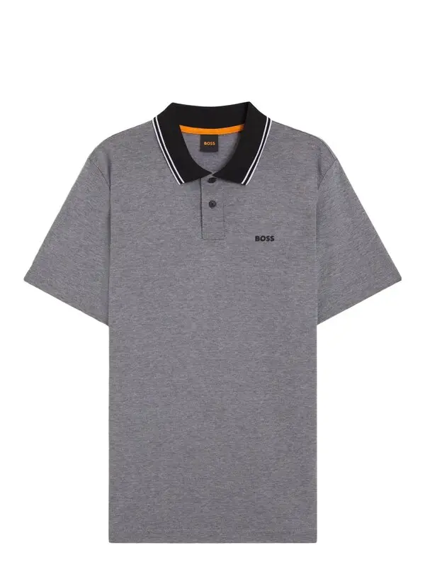 Hugo Boss Minimalist Shortsleeve Polo - Black