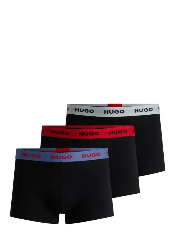 Hugo Boss Boxer Shorts 3 Pack - Black