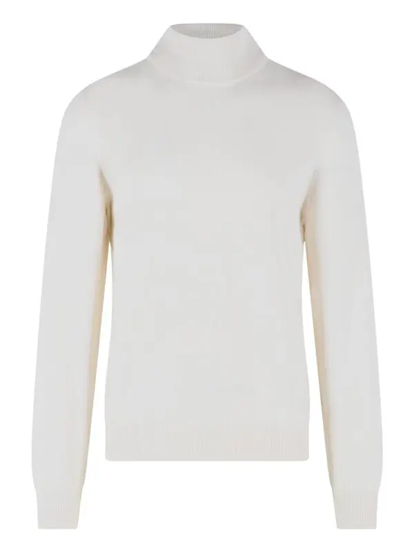GRAN SASSO Turtleneck Sweater - Ivory