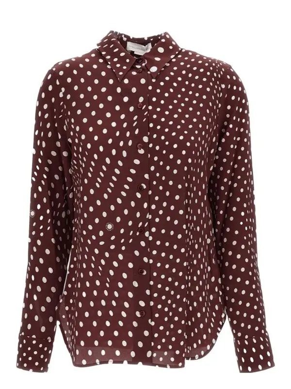 Stella McCartney Polka Dot Long Sleeve Shirt - No