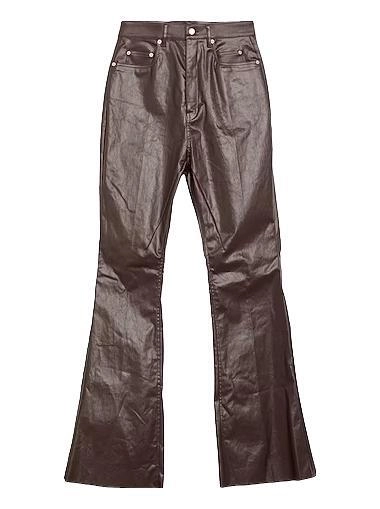 Rick Owens High-waisted Flared Jeans - Gray