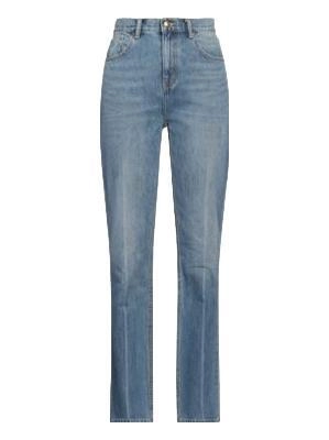 Tory Burch High-waisted Straight-leg Jeans - Blue