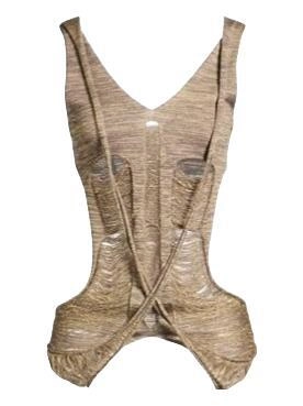 Rick Owens Sleeveless Corset-style Top - Nude
