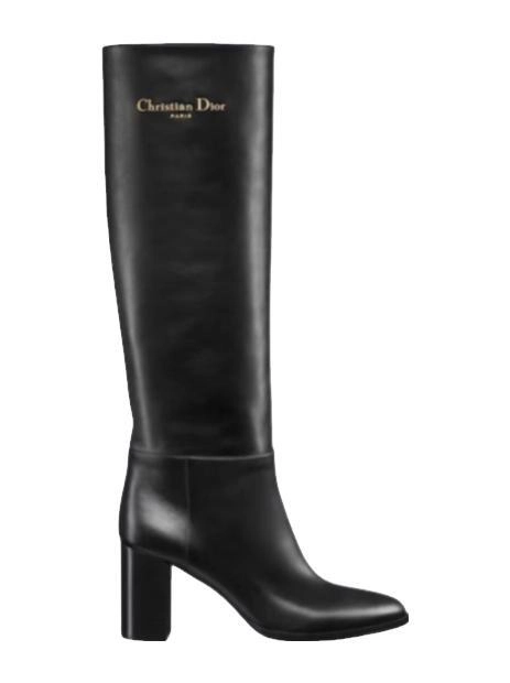Dior D-town Heeled Boots - Black