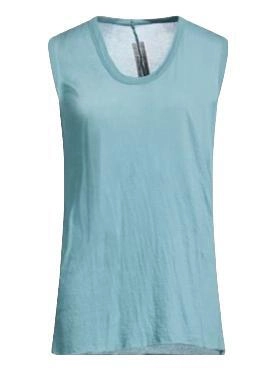 Rick Owens Sleeveless Scoop Neck Tank - Blue