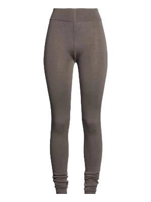 Rick Owens High-waisted Form-fitting Knit Leggings - Black