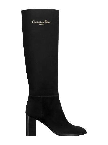 Dior Knee High Boots - Black