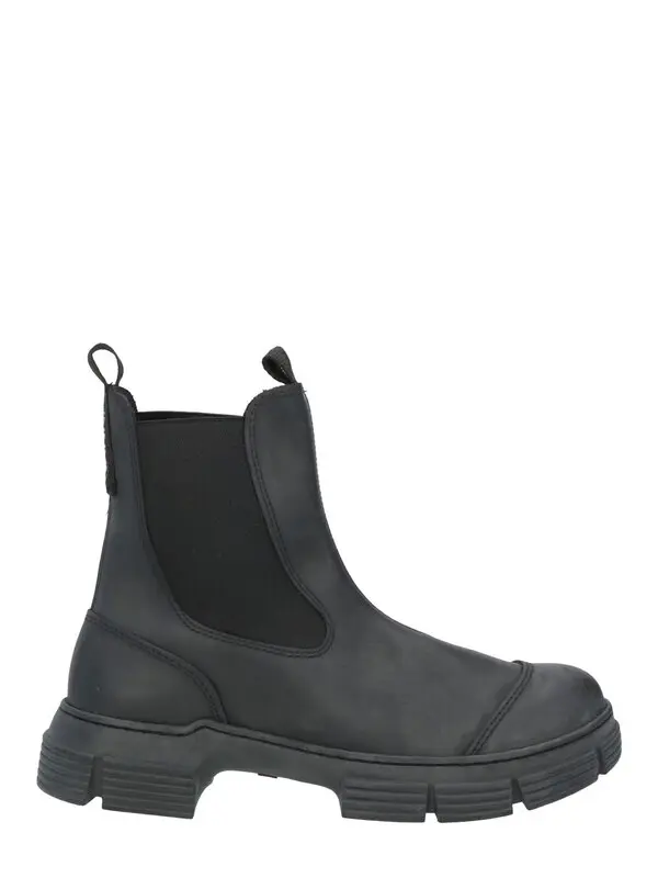 GANNI Chelsea Boots - Black
