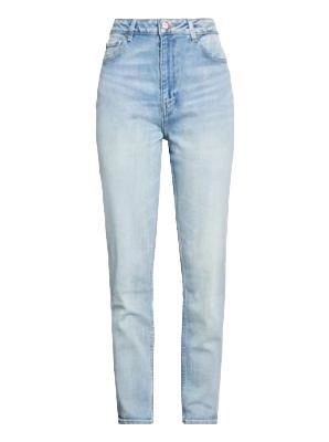 GANNI High-rise Denim Trousers - Blue