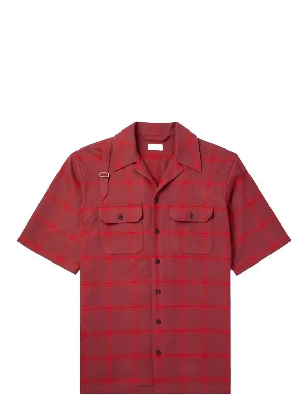 Alexander McQueen Oversized Camp-collar Shirt - Red