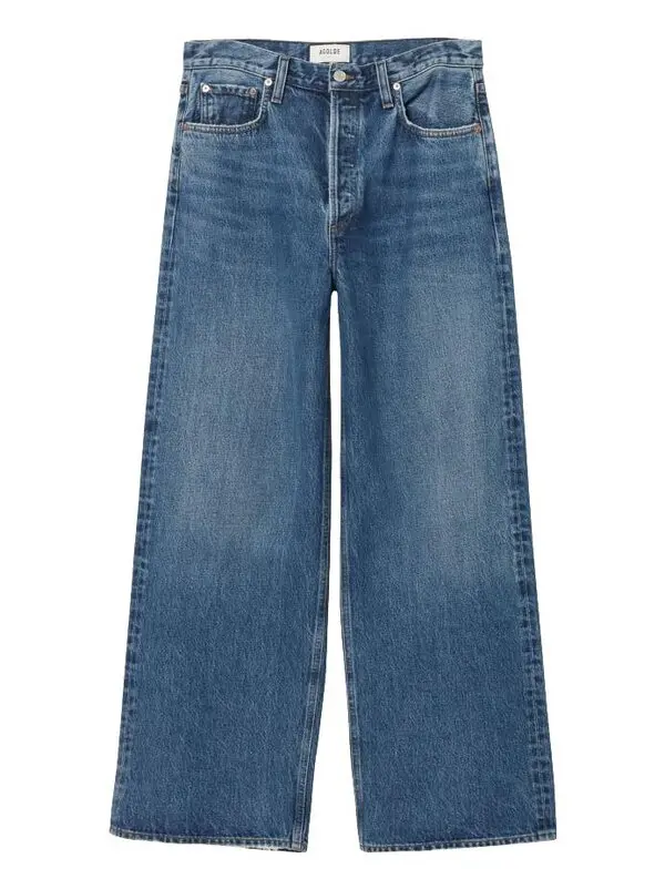 AGOLDE Wide Leg Jeans - Blue