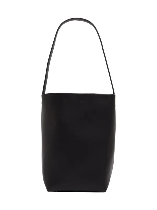 THE ROW Logo Shoulder Bag - Black