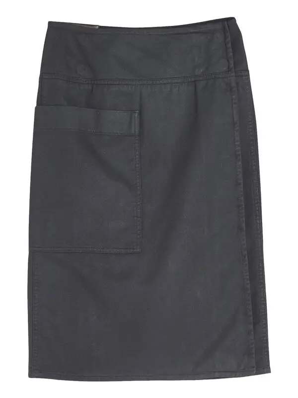 LEMAIRE Wrap Skirt - Black